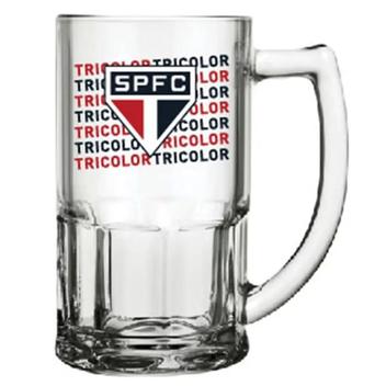 Caneca chopp vidro são paulo 340ml bristol cerveja oficial - Allmix - Caneca de Cerveja ...