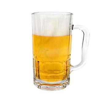 Caneca Copo de Cerveja Chopp Vidro Grosso CasaBlanca 330ml - BELOVIDRO ...