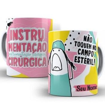 Caneca de Cerâmica / Fork / Profissões - Instrumentação cirurgica ...