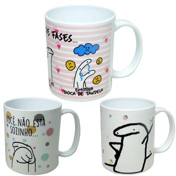 Caneca de plastico memes sortidas 350ml - JLS TOYS - Caneca - Magazine ...
