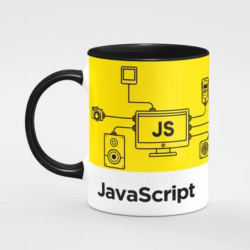 Caneca dev JS JavaScript B-black - JPS INFO - Caneca - Magazine Luiza