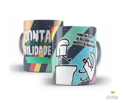 Caneca Flork profissões - contabilidade - LiveSub - Caneca - Magazine Luiza