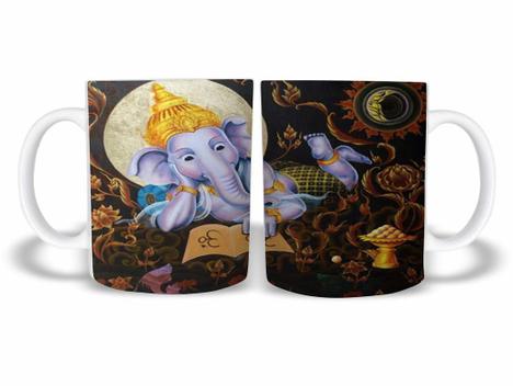 Caneca India Ganesha Hindu de Plástico Rígido - Naltic - Caneca ...