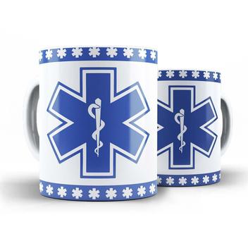 Caneca Logo Socorrista Símbolo Resgate Emergência - For My Job - Caneca ...