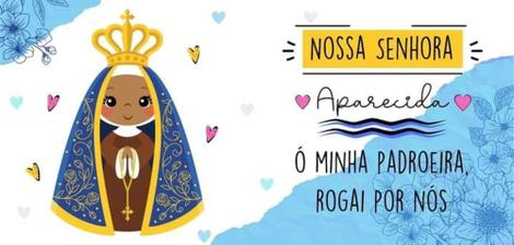 Caneca Personalizada Coleção Fé Católica Nossa Senhora Aparecida N. Sra ...