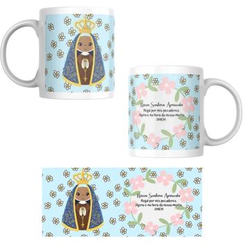 Caneca Personalizada Coleção Fé Católica Nossa Senhora Aparecida N. Sra ...