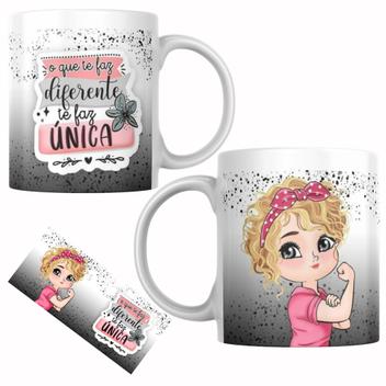 Caneca Personalizada Dia Internacional da Mulher - Lilah Presentes ...