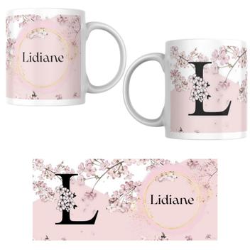 Caneca Personalizada Nome Delicado Variações - Lilah Presentes - Caneca ...