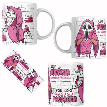 Caneca Porcelana Amostradinha Vou Logo Fazer Sua Passagem - Lilah ...