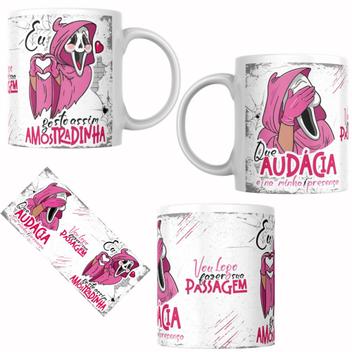 Caneca Porcelana Amostradinha Vou Logo Fazer Sua Passagem - Lilah ...
