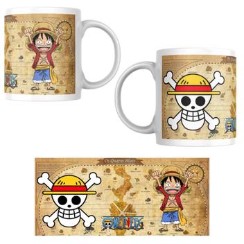 Caneca Porcelana Manga One Piece - Lilah Presentes - Caneca - Magazine ...