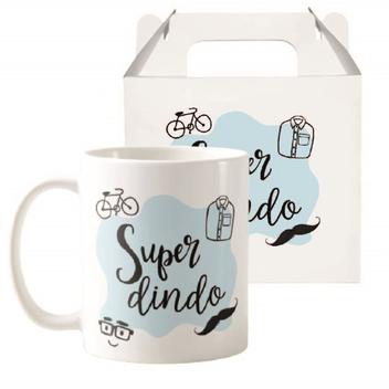 Caneca Presente Especial Super Dindo Batizado Consagração - Do Luz ...