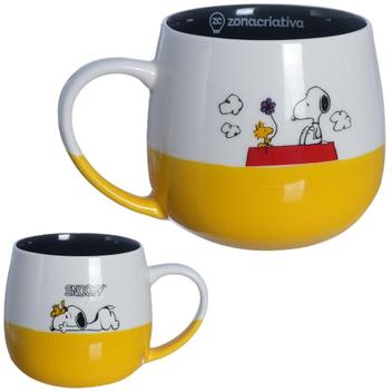 Caneca Snoopy Cerâmica 400ML + Caixa Presente Oficial Peanuts - Zona Criativa - Caneca ...