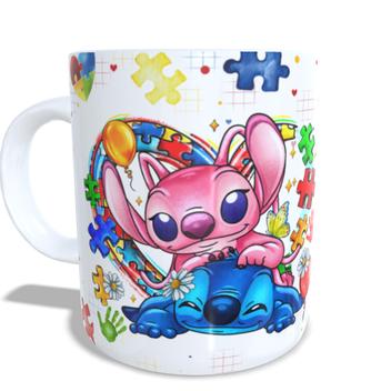 Caneca Stitch Autismo - Jlssublimação - Caneca - Magazine Luiza