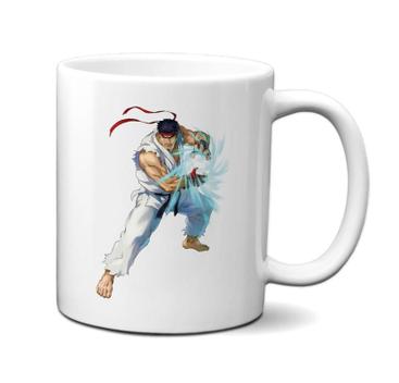 Caneca Street Fighter Dá Hadouken Ryu Presente Nerd Gamer - Live ...