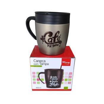 Caneca Termica de Café Wincy 400ml - Caneca Térmica - Magazine Luiza