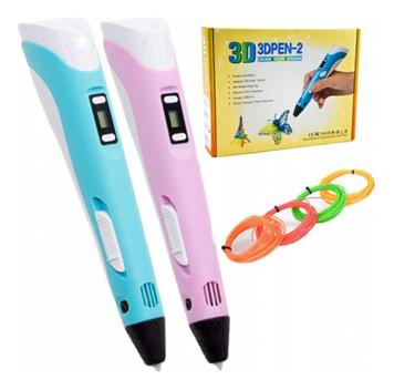 Caneta 3d Infantil Original Impressora Colorida Bivolt Presente - 3DPEN ...