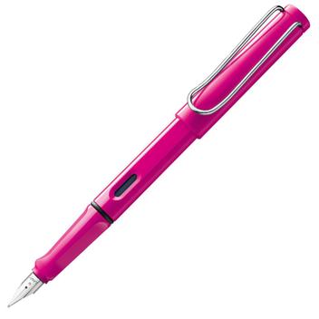 Caneta Lamy Safari Tinteiro Pink Ponta Média 4000100 - Caneta Tinteiro ...
