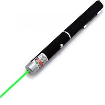 Caneta Laser Pointer Verde Ultra Forte Longo Alcance Top - Kapbom ...