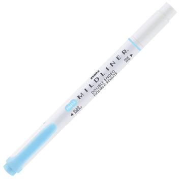 Caneta Marca Texto Mildliner Azul Zebra - Caneta Marca Texto - Magazine ...