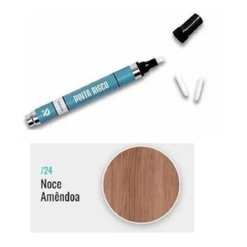 Caneta Para Retoque Em Mdf E Madeira - Noce Amêndoa - Pinta Risco - Madeira MDF - Magazine Luiza