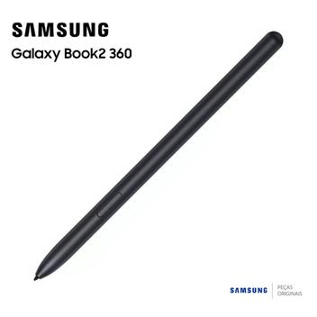 Caneta S Pen Samsung para Galaxy Book2 360 Preta - Original - Caneta ...