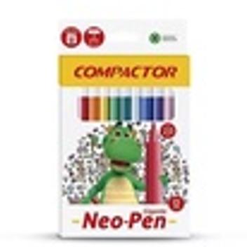 Canetinha Hidrocor Neo - Pen Gigante Compactor c/ 12 cores - Caneta ...