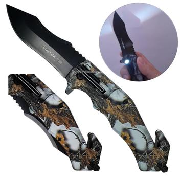 Canivete com Quebra-Vidro, Cortador de Fios, Lanterna e Abertura ...