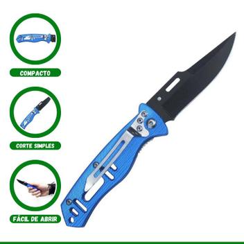 Canivete De Camping Pesca Thunder Em Aço Nautika - Canivete Multiuso ...