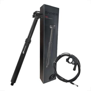 Canote Retrátil Hidráulico Selim Bike Shiver 31.6x440mm 125mm com ...