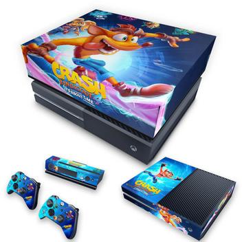 Capa Anti Poeira e Skin Compatível Xbox One Fat - Crash Bandicoot 4 ...
