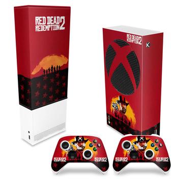 Capa Anti Poeira e Skin Compatível Xbox Series S Vertical - Red Dead ...