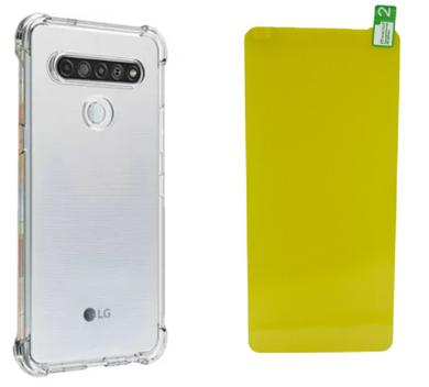 Capa Capinha Anti Impacto Para LG K61 Case + Pelicula Gel - Mustangshop ...