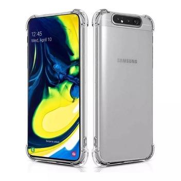Capa capinha case para Samsung Galaxy A80/A90 anti impacto transparente ...