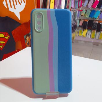 Capa Capinha Compatível Celular Samsung Galaxy A02 Arco íris - Mustang ...