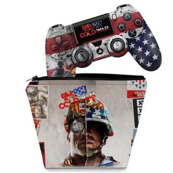 Capa Case e Skin Compatível PS4 Controle - Call Of Duty Cold War - Pop ...