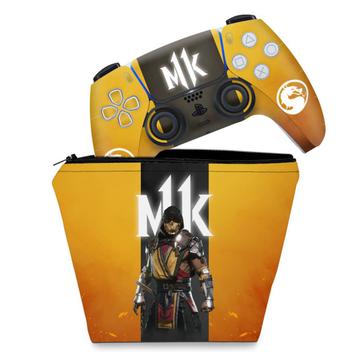 Capa Case e Skin Compatível PS5 Controle - Mortal Kombat 11 - Pop Arte Skins - Outros Games ...