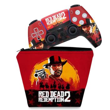 Capa Case e Skin Compatível PS5 Controle - Red Dead Redemption 2 - Pop ...