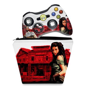 Capa Case e Skin Compatível Xbox 360 Controle - Red Dead Redemption ...