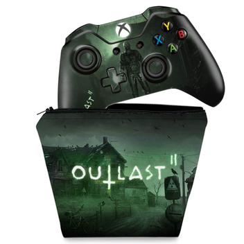 Capa Case e Skin Compatível Xbox One Fat Controle - Outlast 2 - Pop ...