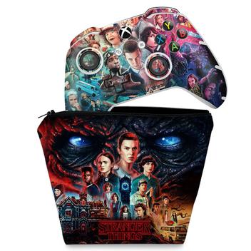 Capa Case e Skin Compatível Xbox One Slim X Controle - Stranger Things ...