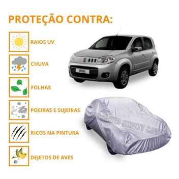 Capa Cobrir Carro Fiat Uno Com Qualidade Impermeável - Mosaner Store ...