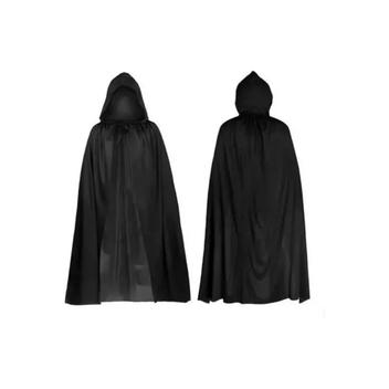 Capa Com Capuz Preta - Genérico - Vestuário Esportivo - Magazine Luiza