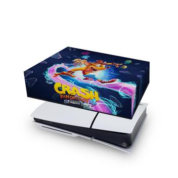 Capa compatível PS5 Slim Horizontal Anti Poeira - Crash Bandicoot 4 ...