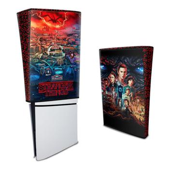 Capa compatível PS5 Slim Vertical Anti Poeira - Stranger Things - Pop ...