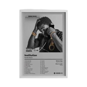 Capa De Álbum De Música Kodak Black Rap Poster Estético Rapper Hip Hop ...