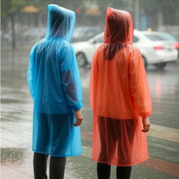 Capa de Chuva Adulto com Capuz Impermeável Reutilizável - Art House ...