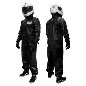 Capa De Chuva Motoqueiro Moto Impermeável PVC Masc Refletiva - PIONEIRA ...