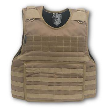 Capa de colete modular tático operacional caqui - Aquiles - Colete ...