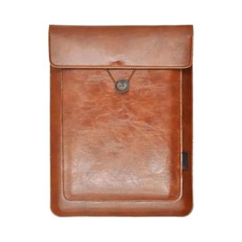 Capa de Couro PU para Laptop de 13 Polegadas - MacBook Pro/Air, Dell e ...